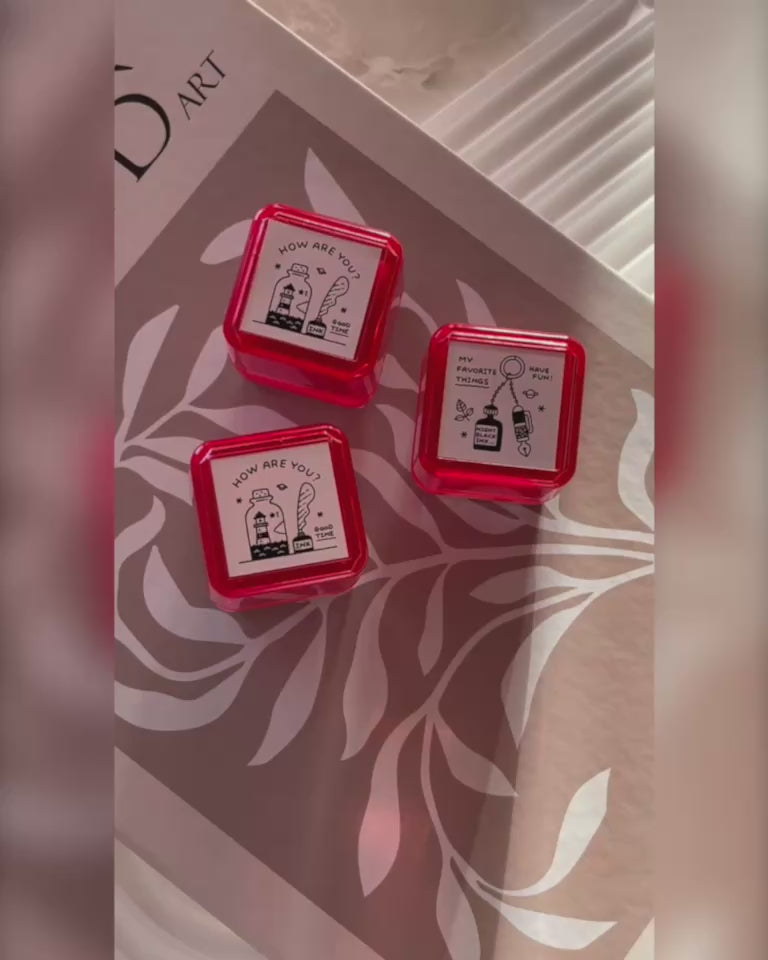 eric Ink-filled stamp. Snack, Bottle, or Keyring – Tokyo Origami Journey